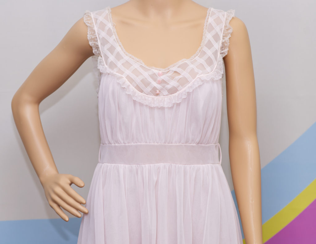 Vintage 1950s Pale Pink Nightie – Bold Fashioned